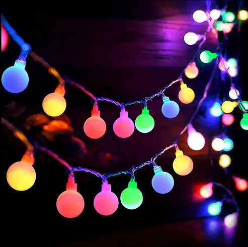 10 meters Christmas Round led lights – Luxury Homes Collections