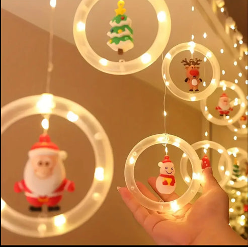 Santa Claus Garland Christmas; – Luxury Homes Collections