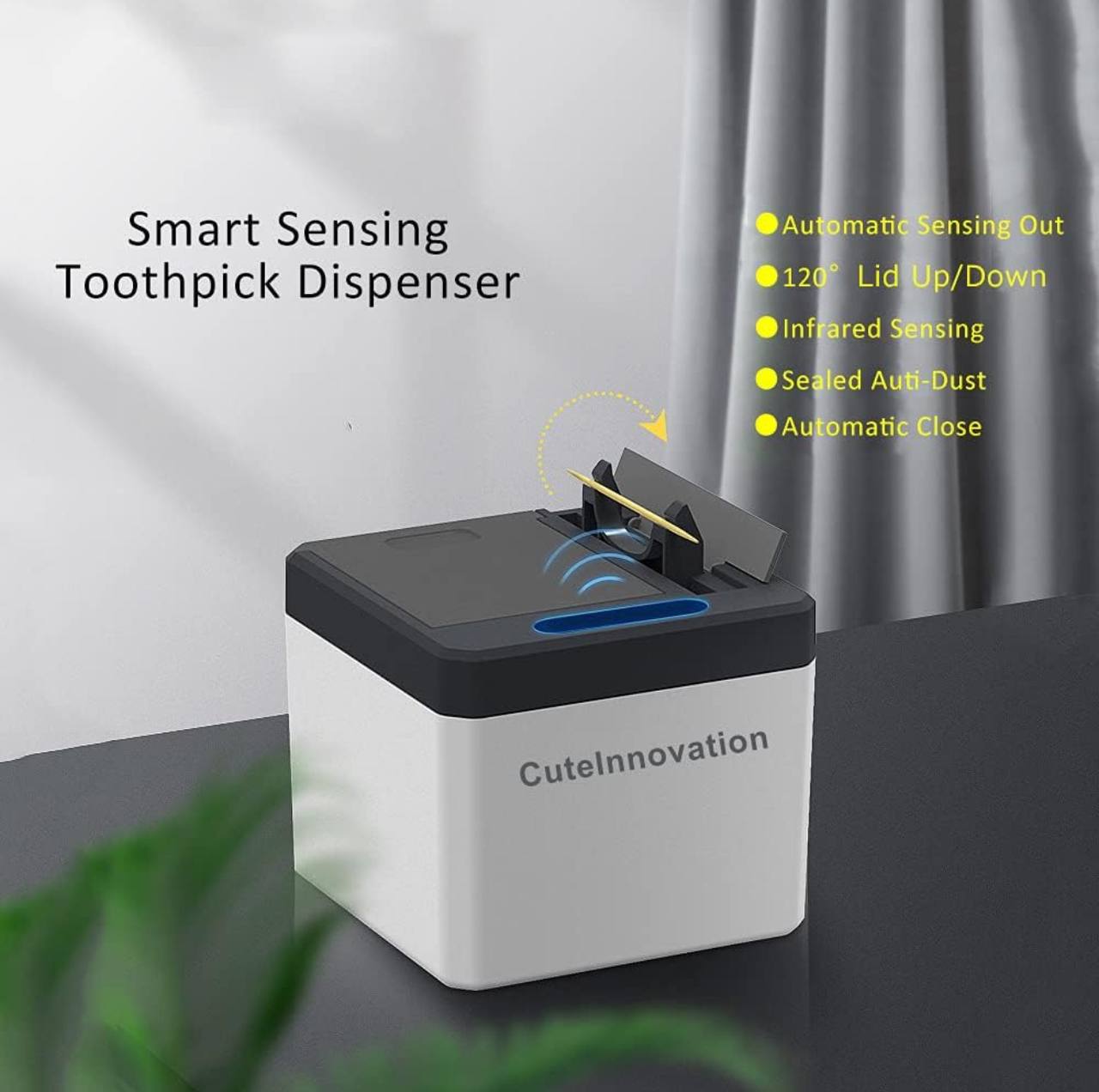 Smart sensing Automatic Toothpick dispenser – Luxury Homes Collections
