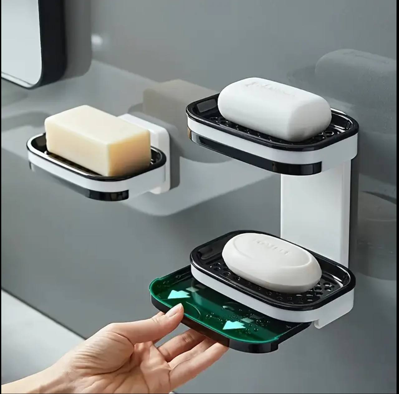 Acrylic soap dish 2 tier – Luxury Homes Collections