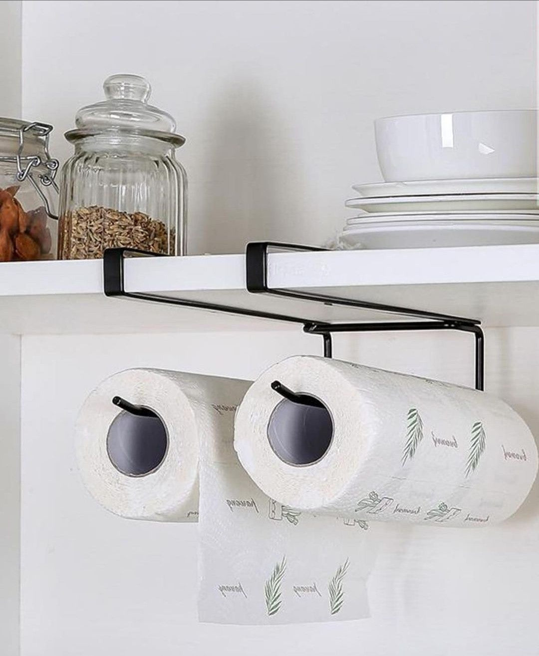 Kitchen Cabinet Paper Towel Rack – Luxury Homes Collections