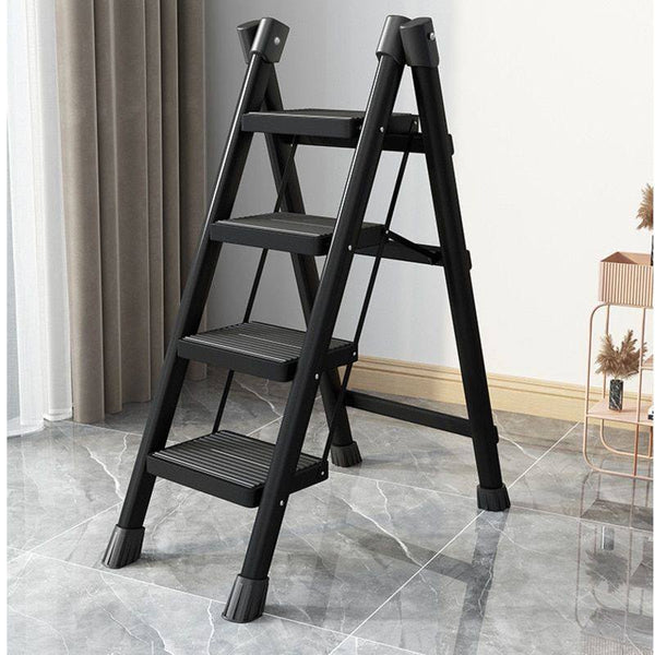 4 STEPS PORTABLE FOLDING LADDER – Luxury Homes Collections
