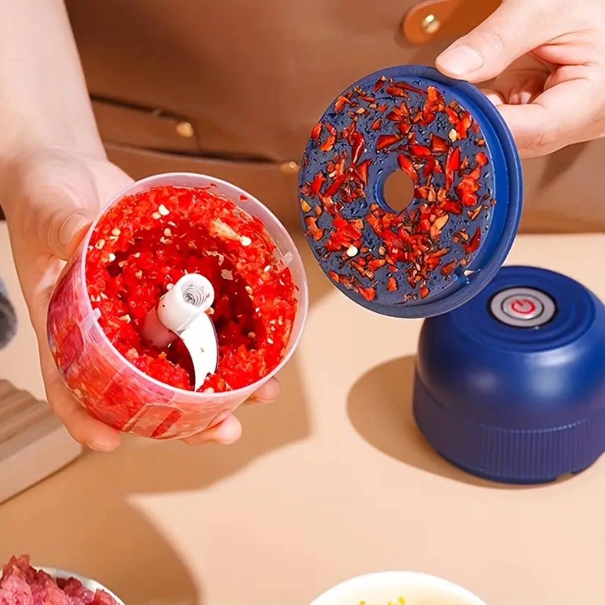 Mini electric garlic chopper/ vegetable Cutter – Luxury Homes Collections